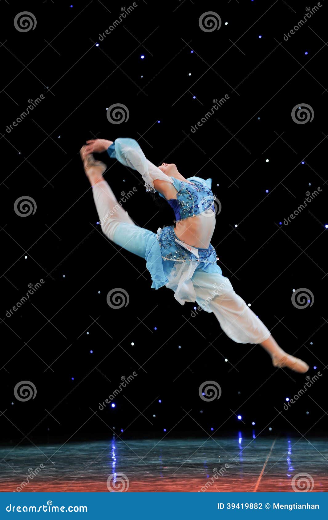 A Dancer Leaping into the Sky Editorial Photography - Image of china ...