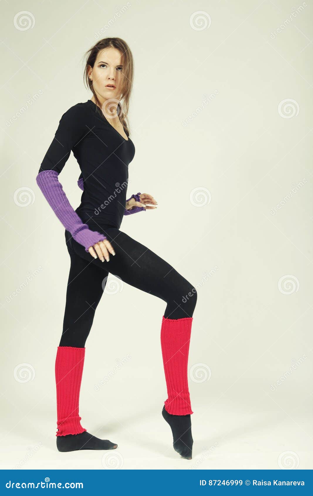 Dancer with long hair stock image. Image of model, athlete - 87246999