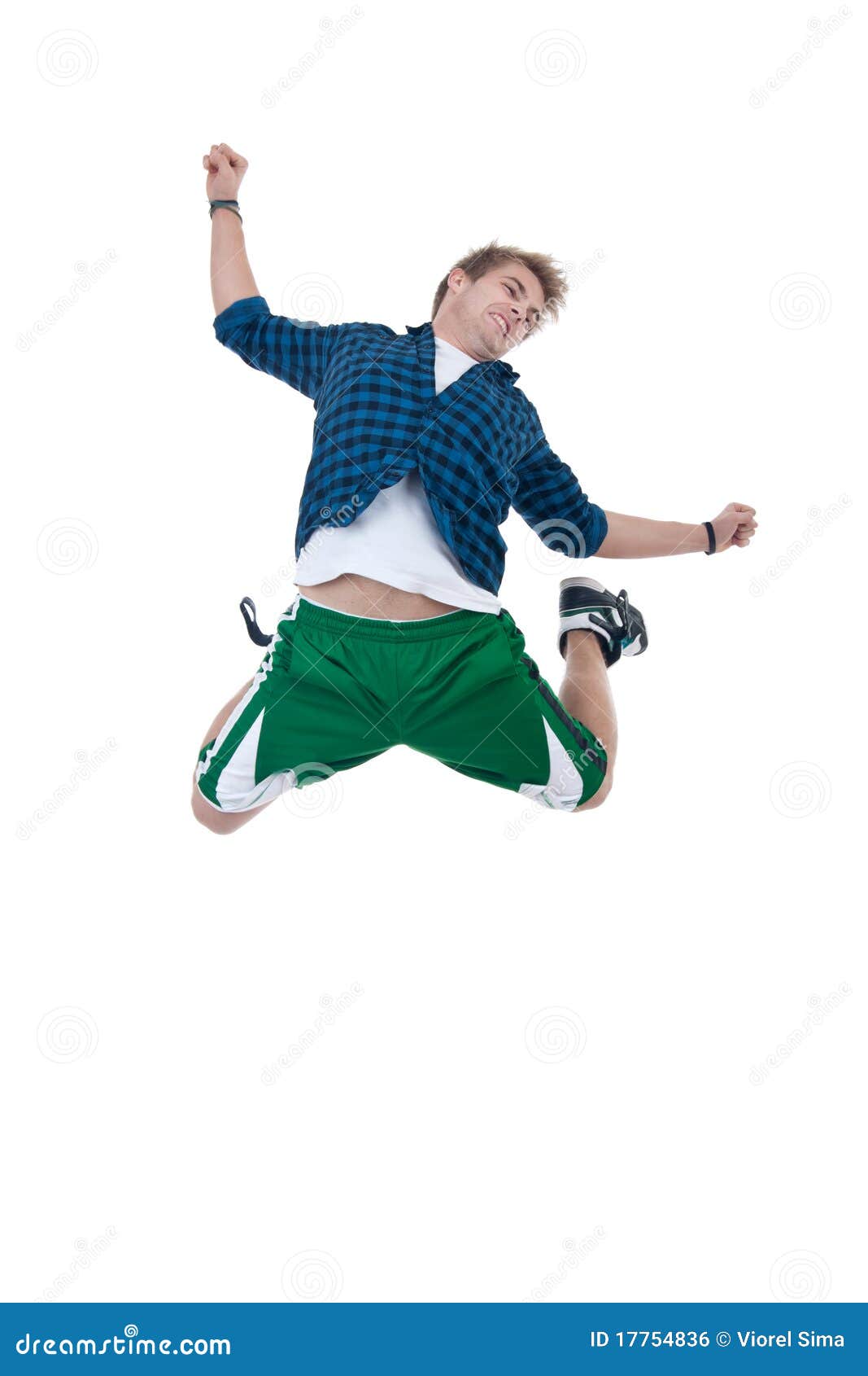 Dancer Makes a Difficult Jump Stock Photo - Image of breakdancing ...