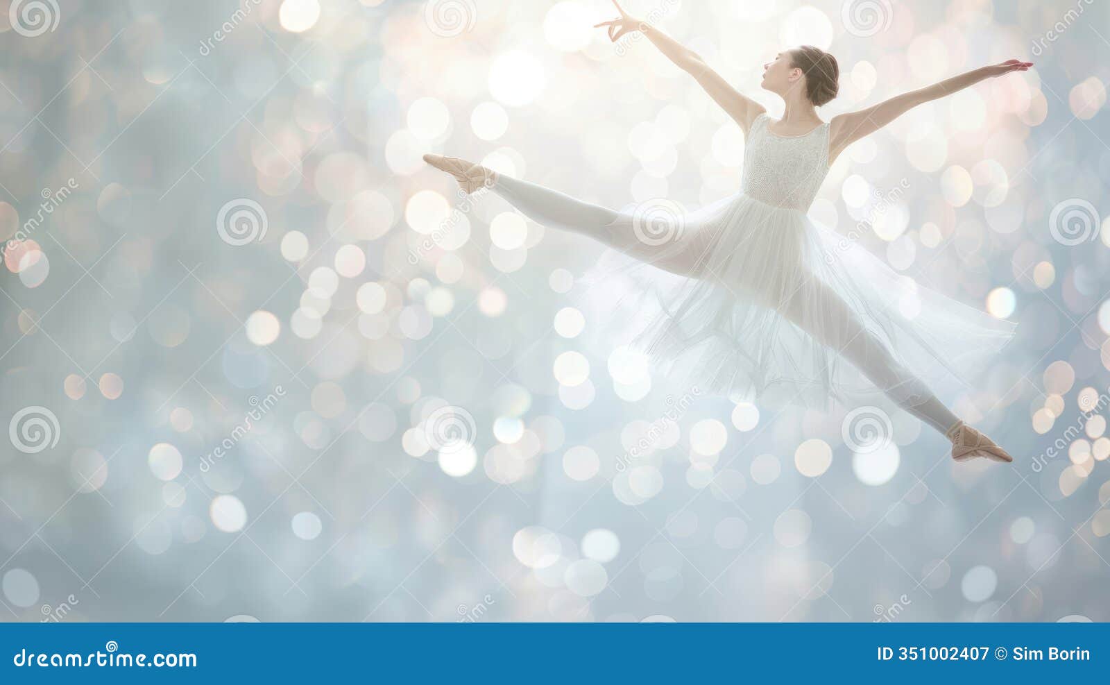 A Dancer Mid-leap Logo Vector Icon Flat Symbol Black Color Silhouette ...