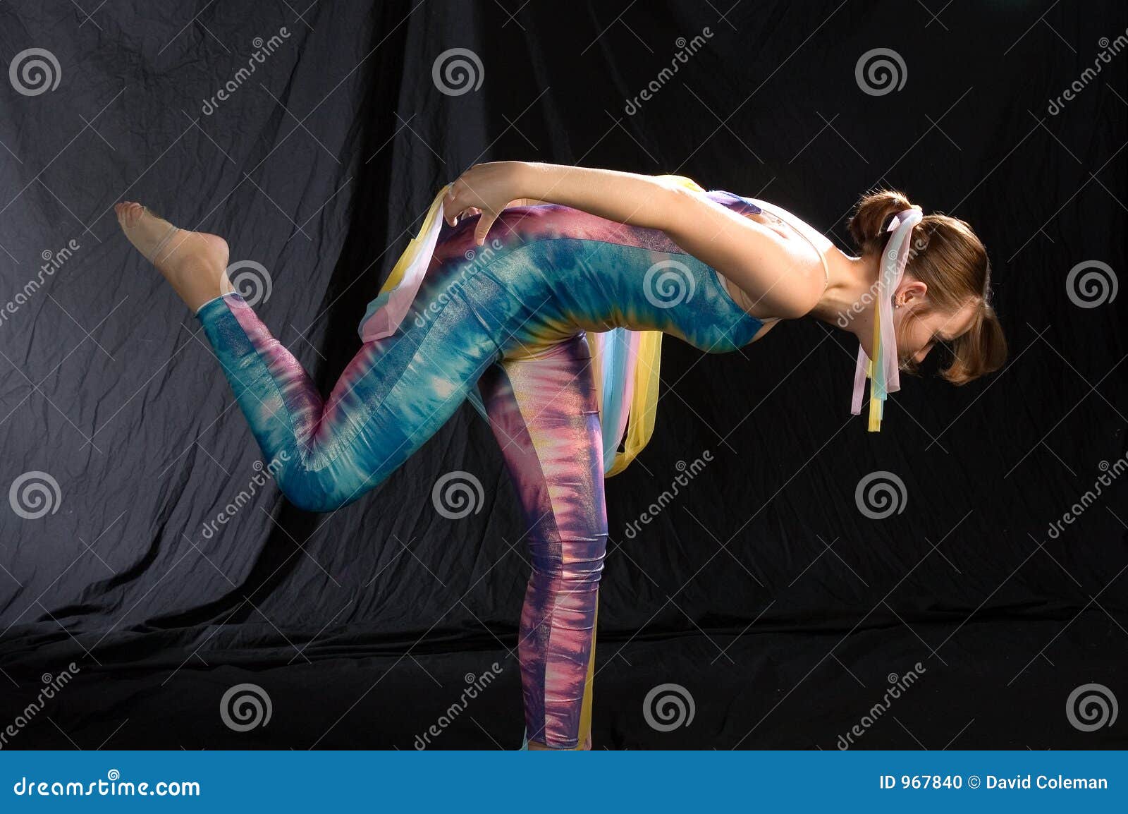 Dancer in Modern Pose stock photo. Image of portrait, entertainment ...