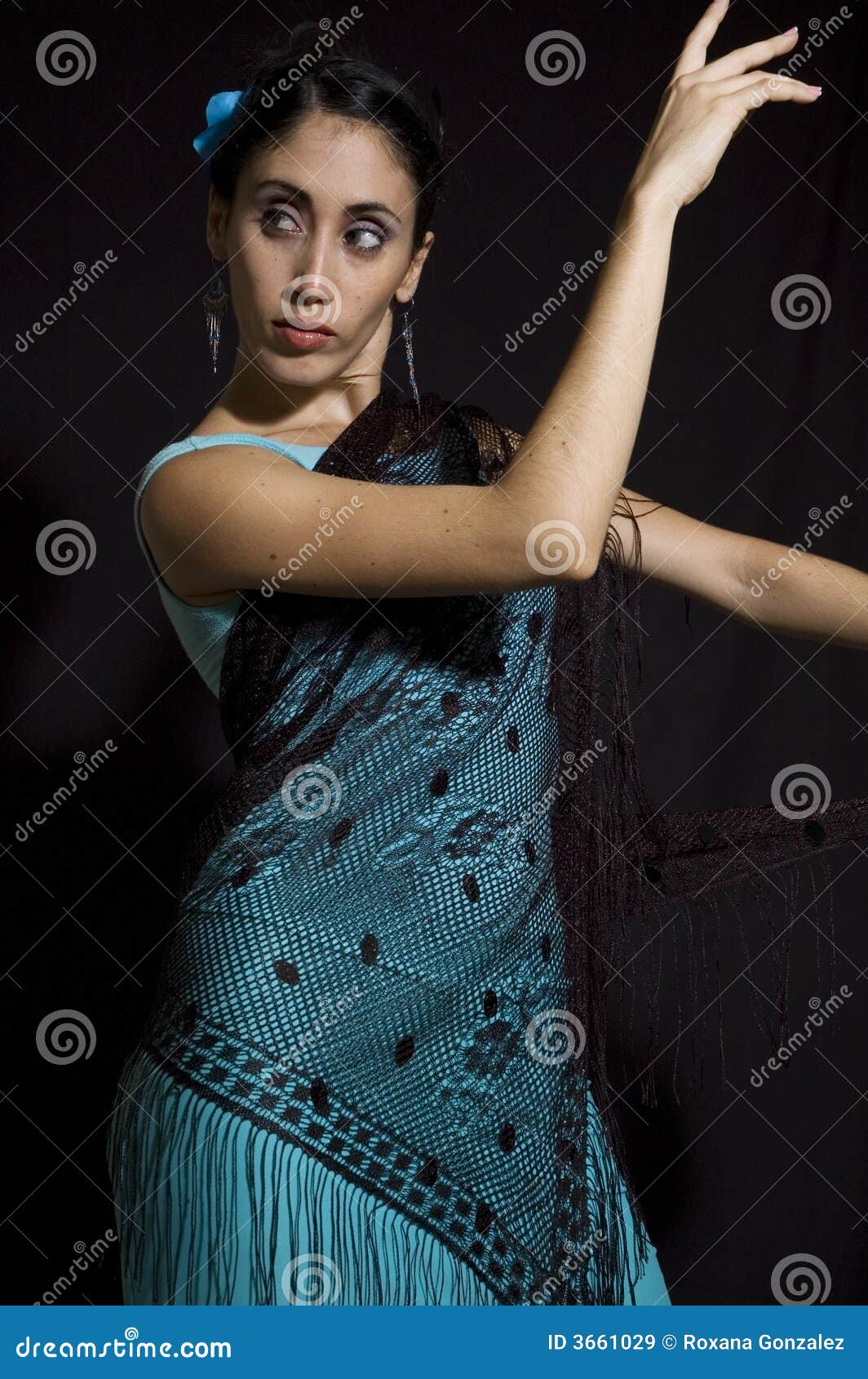 Dancer portrait stock image. Image of fashion, dance, female - 3661029