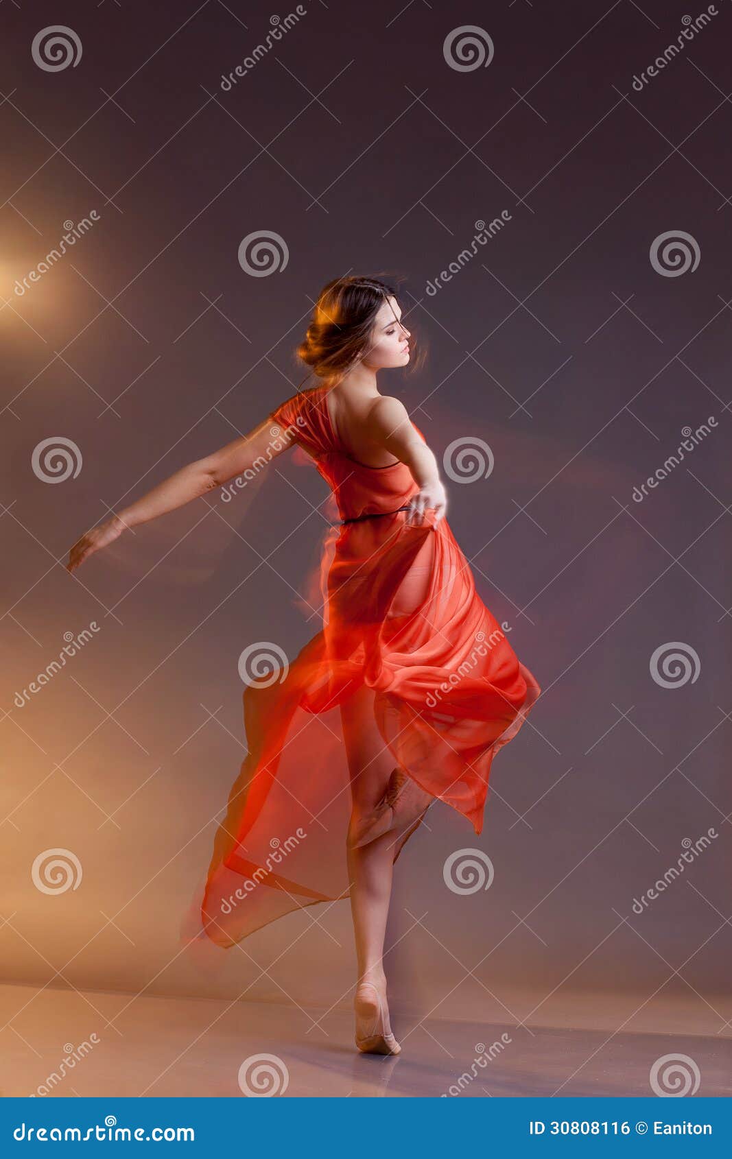 Dancer stock photo. Image of jump, pretty, ballet, studio - 30808116
