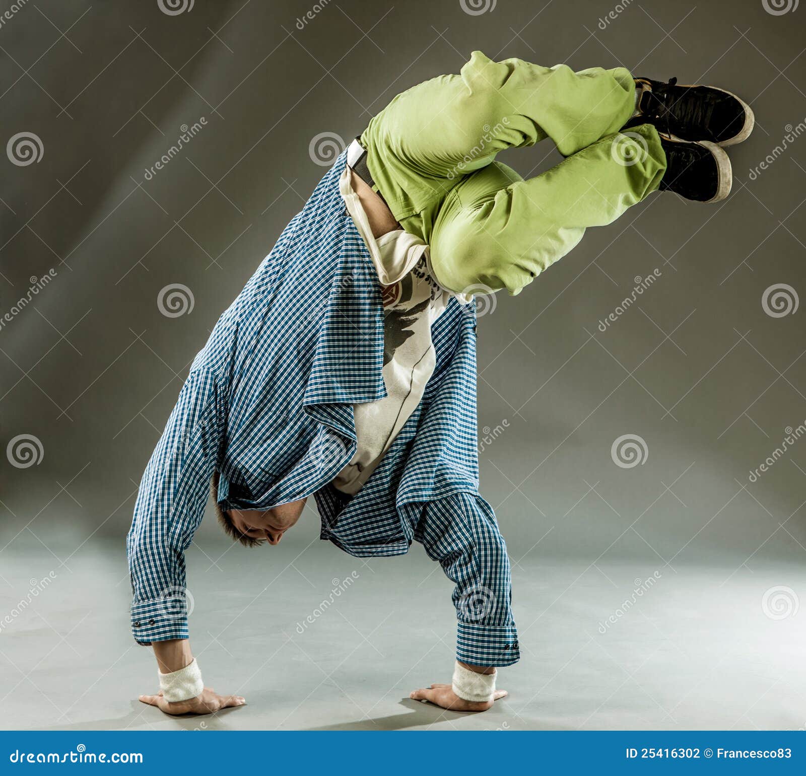 Dancer - Power Freeze stock photo. Image of message, break - 25416302