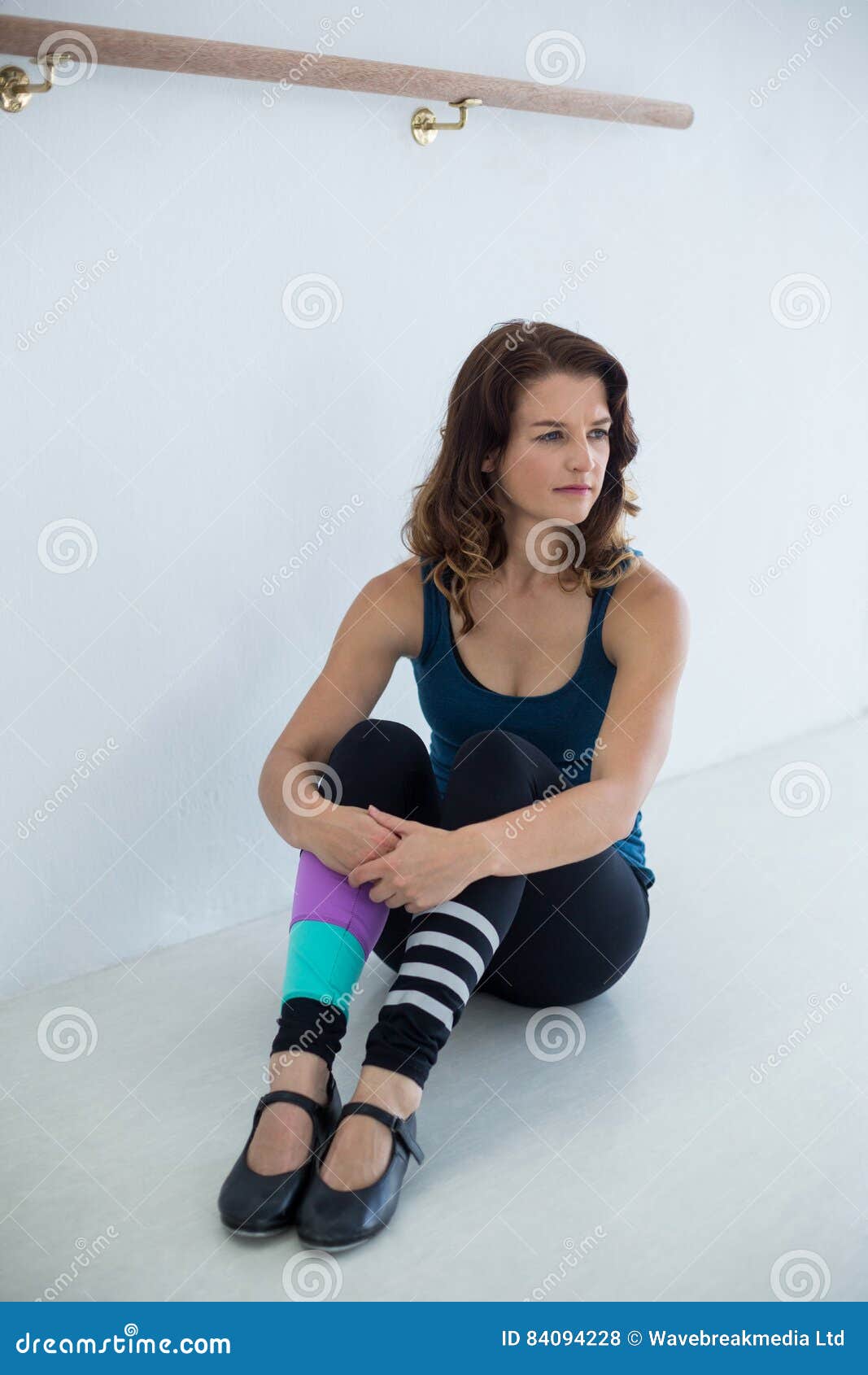 Dancer relaxing on floor stock photo. Image of dancer - 84094228