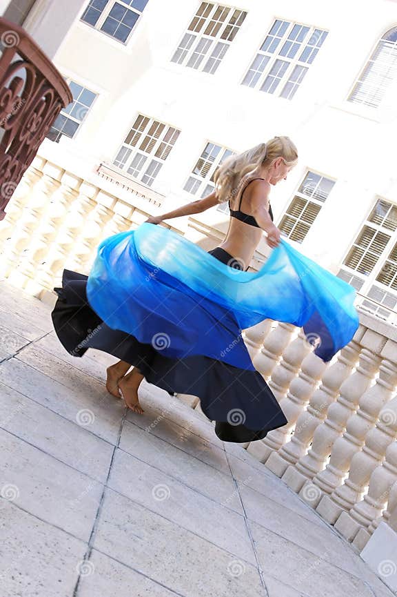 Dancer spinning stock image. Image of spinning, attractive - 10743955