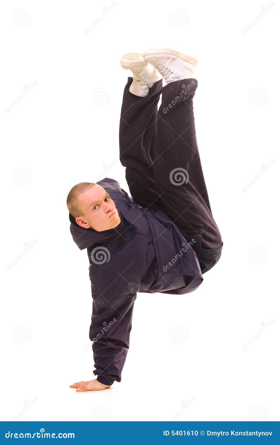 Dancer Standing on One Hand Stock Photo - Image of hand, style: 5401610