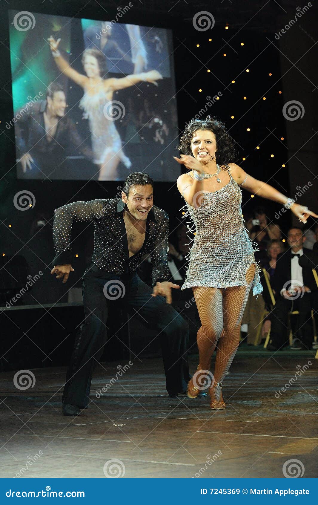 Dancers editorial stock image. Image of couple, dancing - 7245369