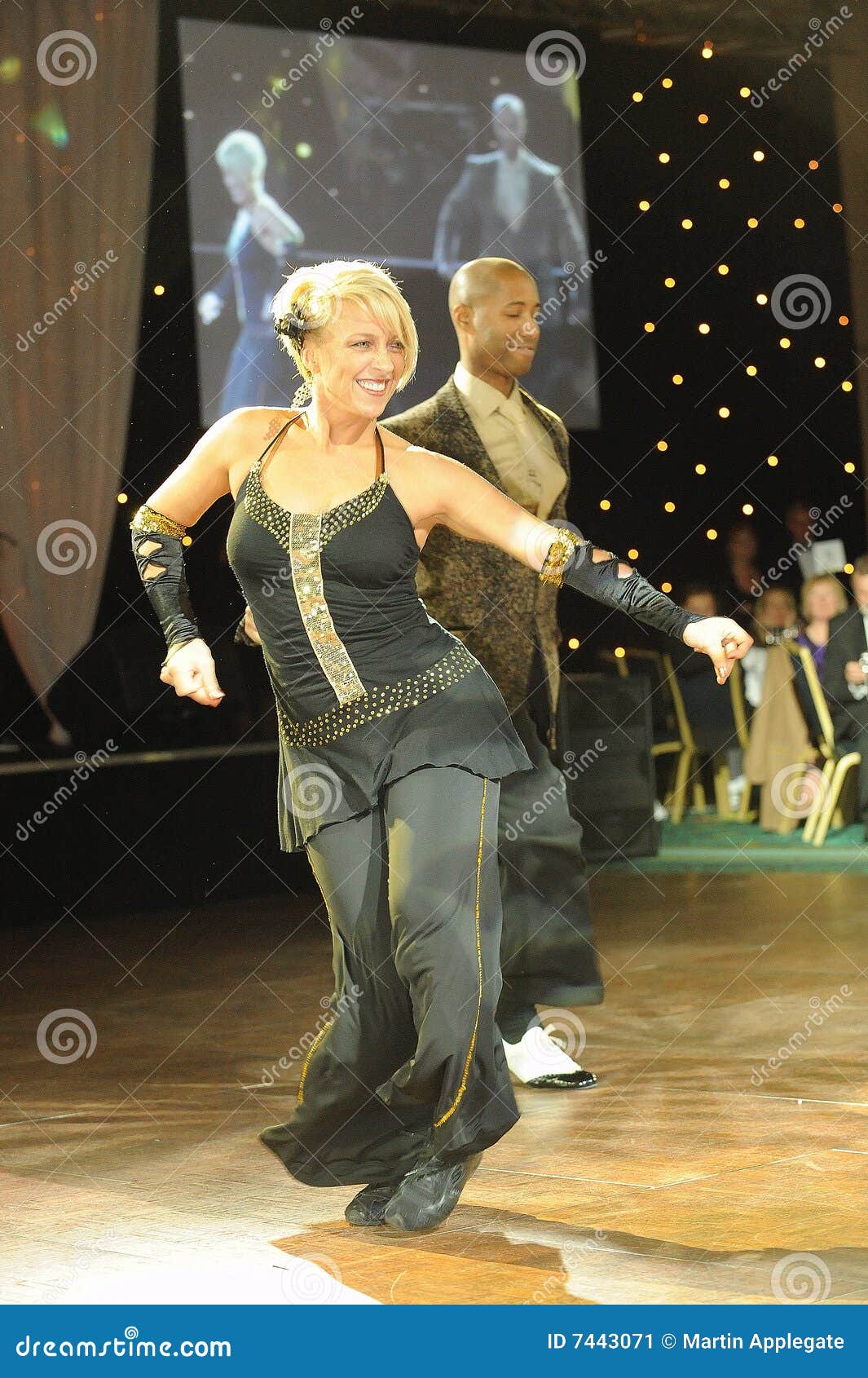 Dancers editorial photo. Image of duet, cultural, stage - 7443071