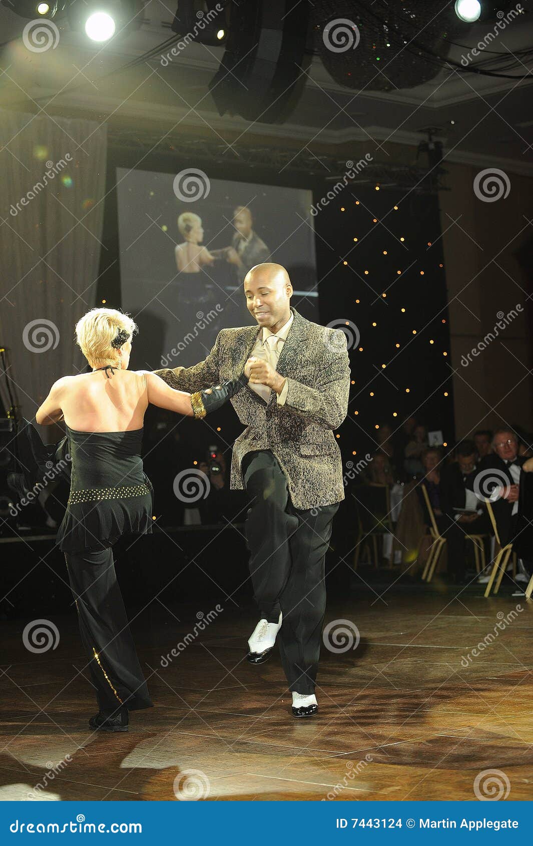 Dancers editorial stock image. Image of salsa, waltz, show - 7443124