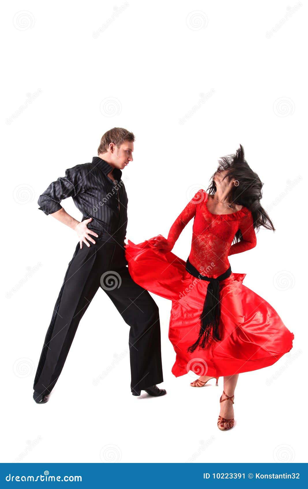 Dancers in action stock image. Image of exercise, expressions - 10223391
