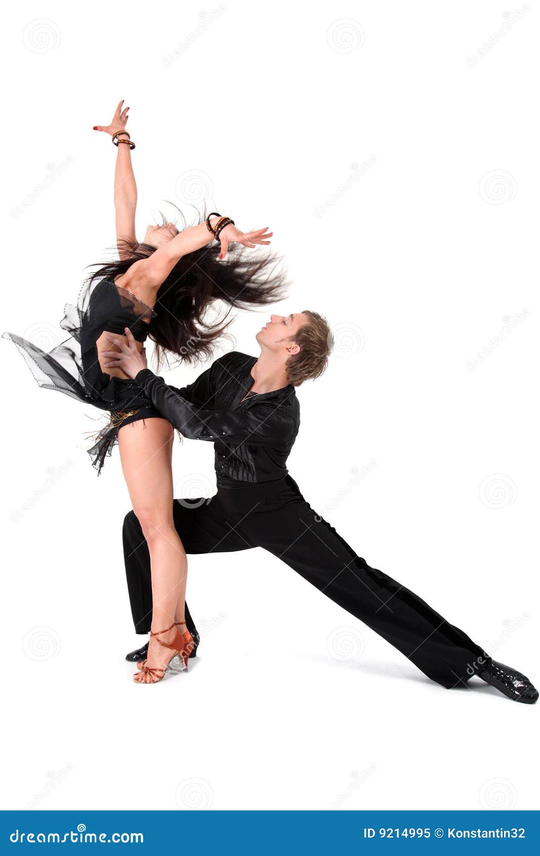 Dancers in action stock image. Image of latin, action - 9214995