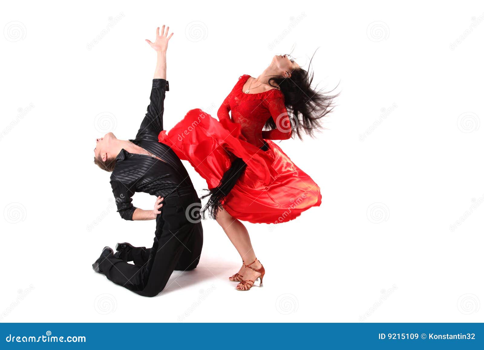 Dancers in action stock image. Image of action, latin - 9215109