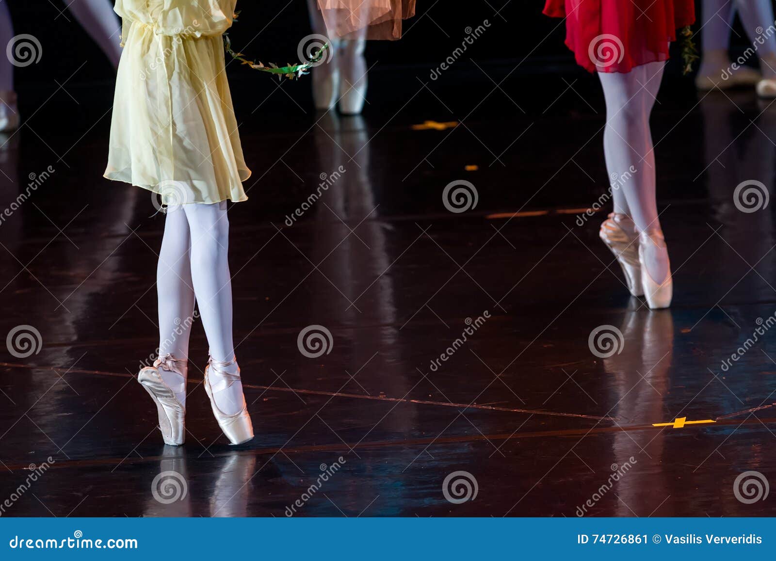 Dancers during Ballet Performances.Legs only Stock Image - Image of ...