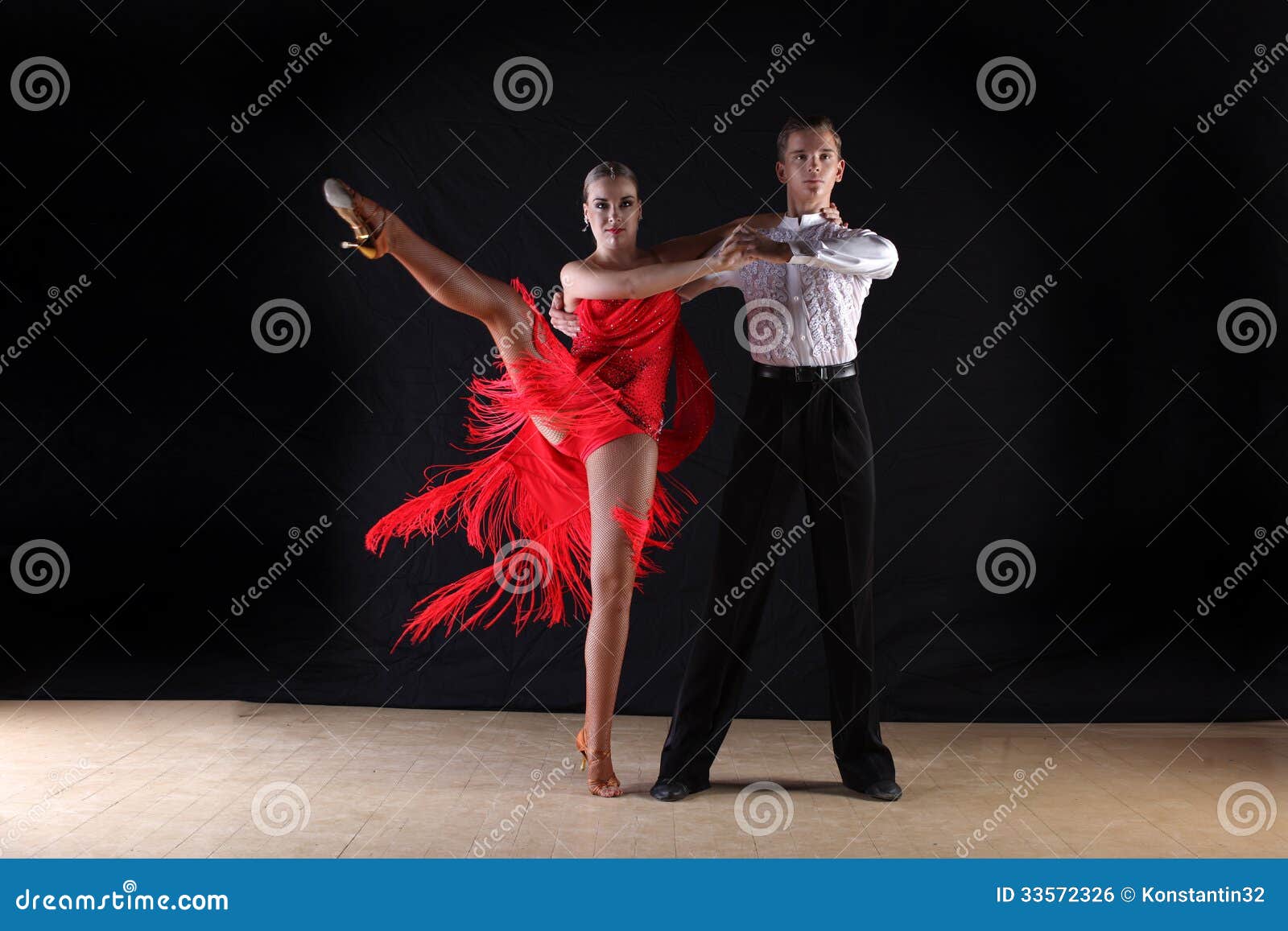 Dancers in ballroom stock photo. Image of expressions - 33572326