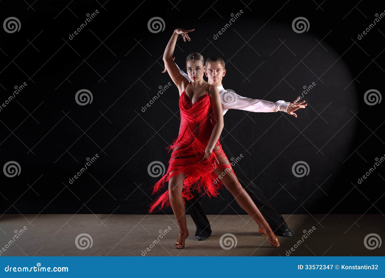 Dancers in ballroom stock image. Image of entertainment - 33572347
