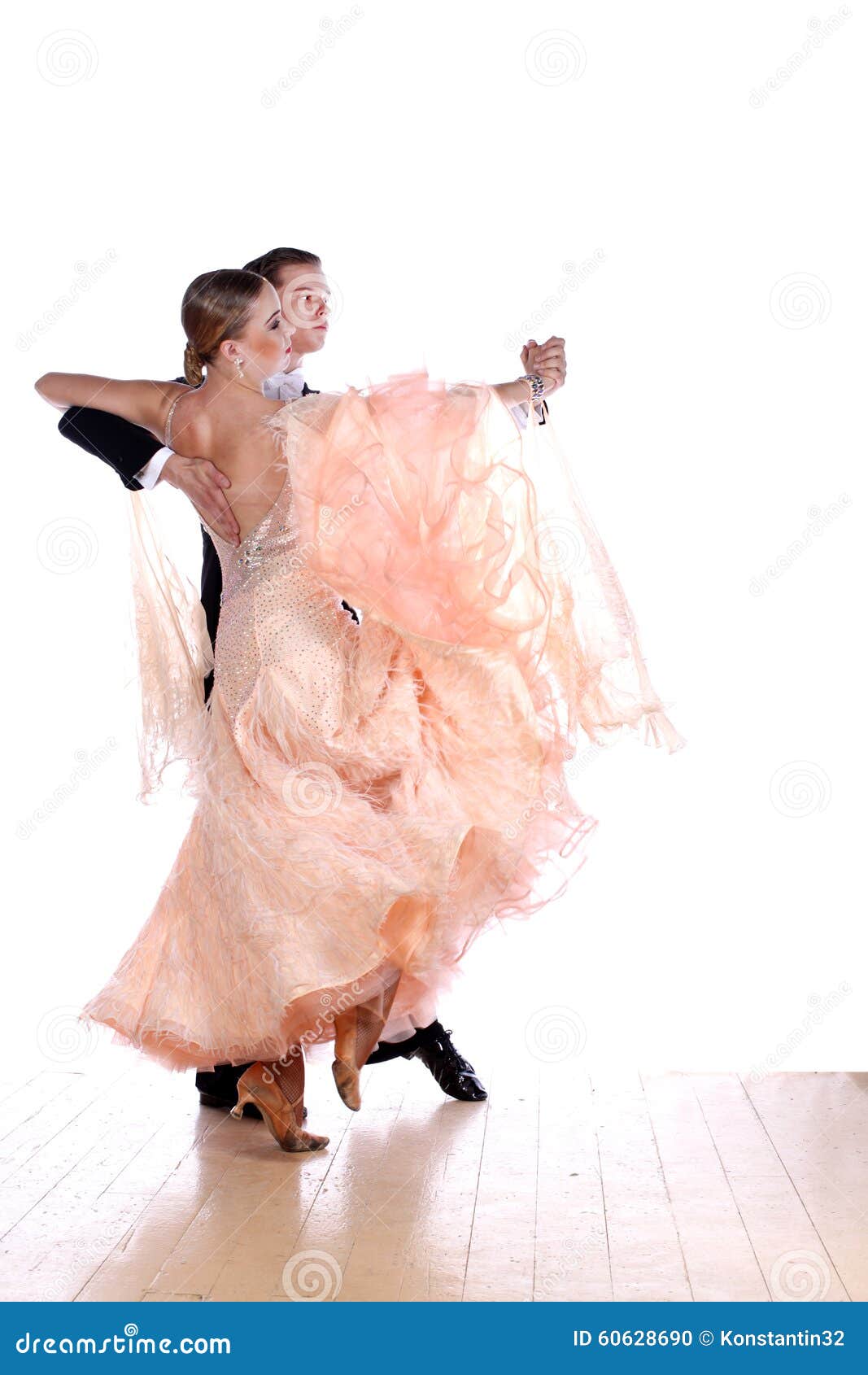 Dancers in ballroom stock photo. Image of lovely, beautiful - 60628690