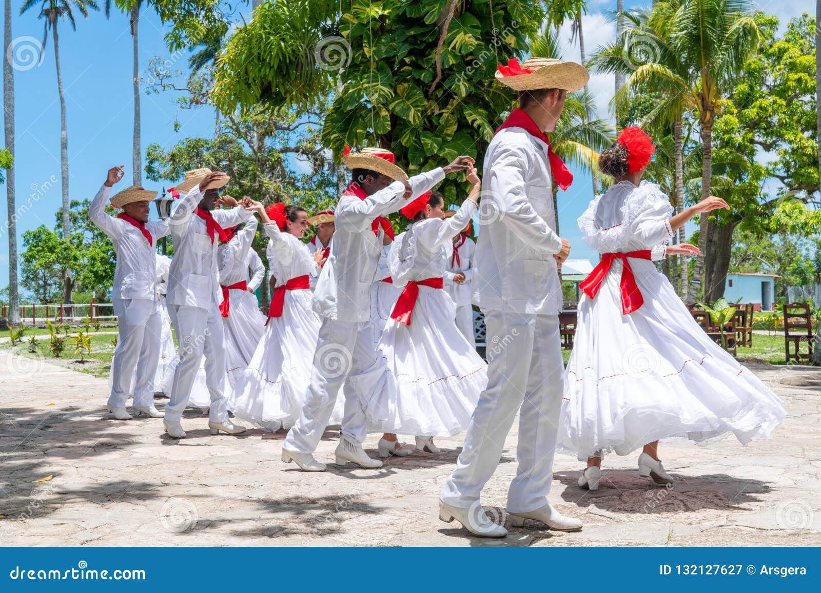 Dancers Dancing Son Jarocho La Bamba Folk Dance Editorial Photography ...