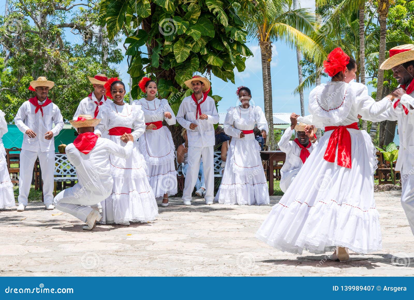 Dancers Dancing Son Jarocho La Bamba Folk Dance Editorial Photography ...