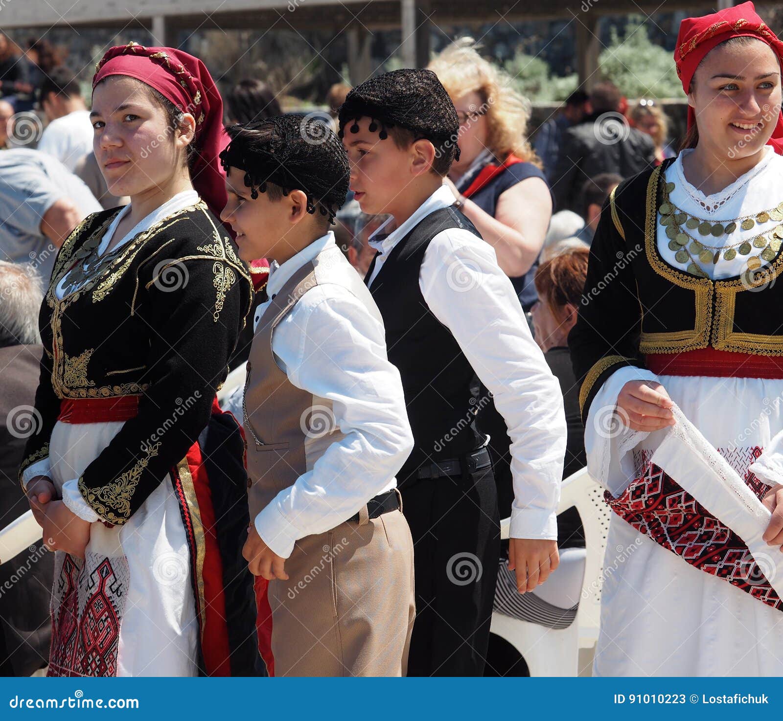 Dancers at Easter Celebration Heraklion Crete Greece Editorial Stock ...