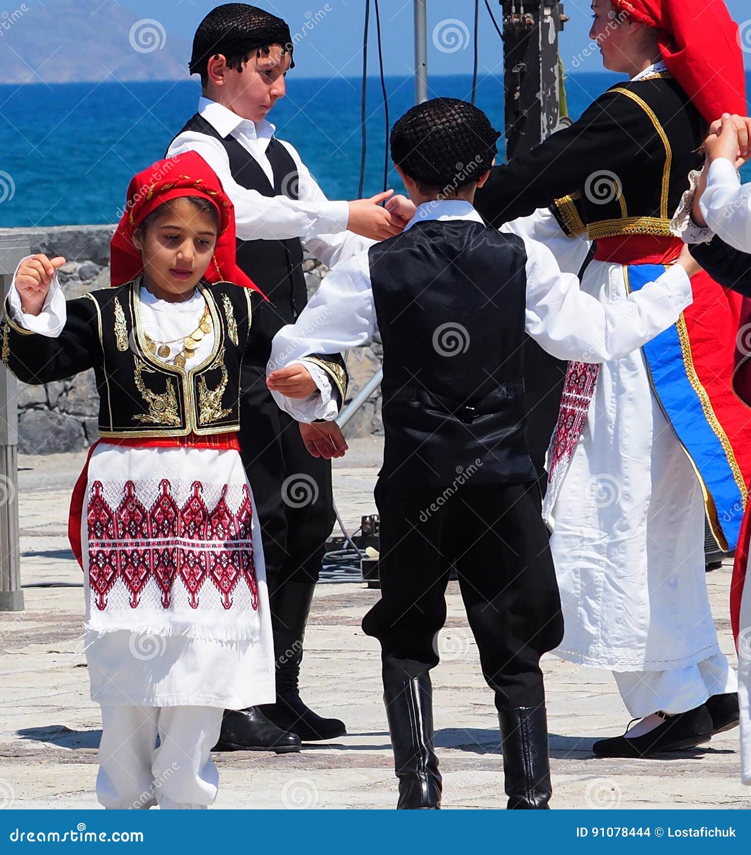 Dancers at Easter Celebration Heraklion Crete Greece Editorial Stock ...