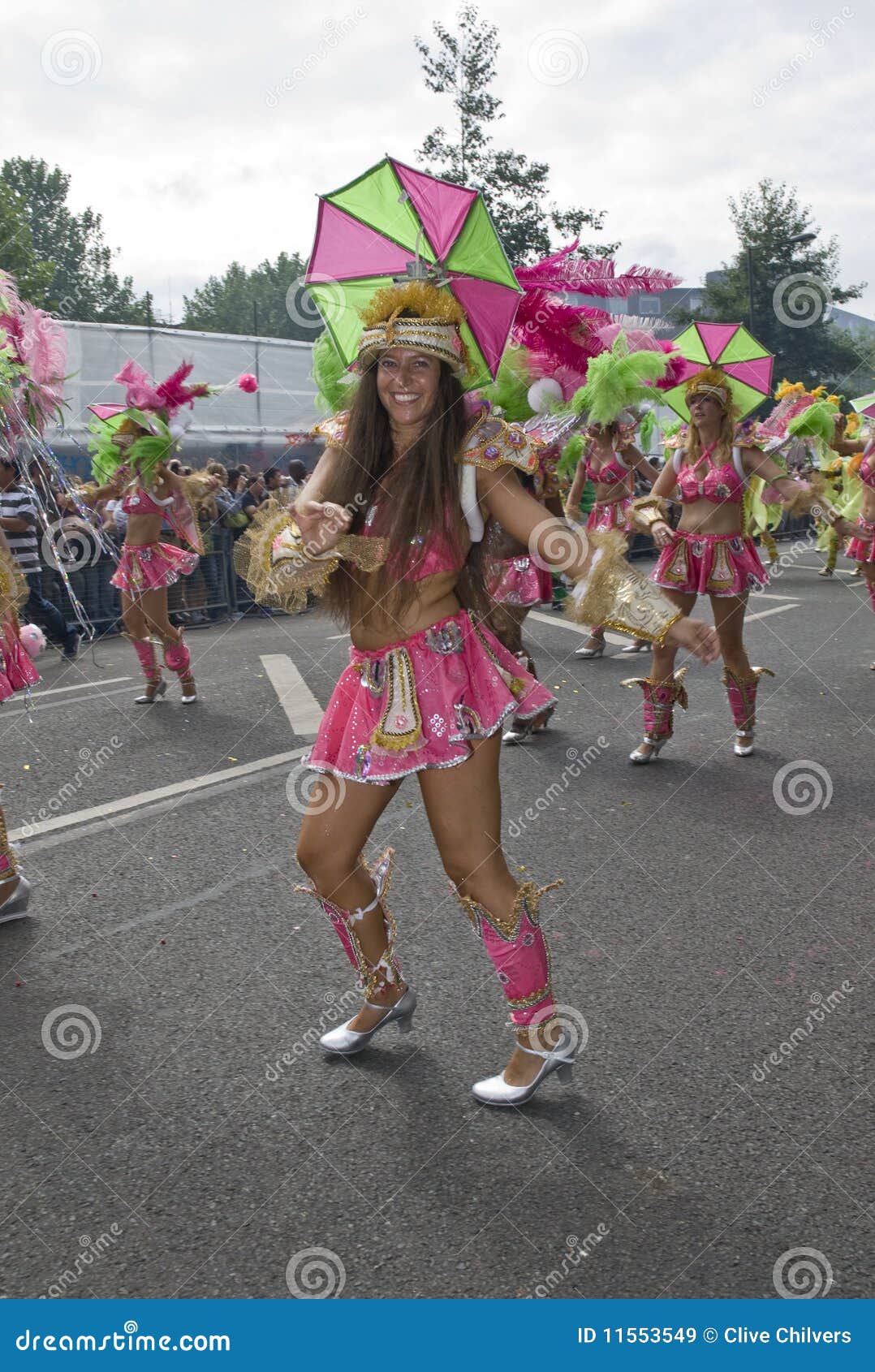 Dancers from the Paraiso School of Samba Float Editorial Stock Image ...