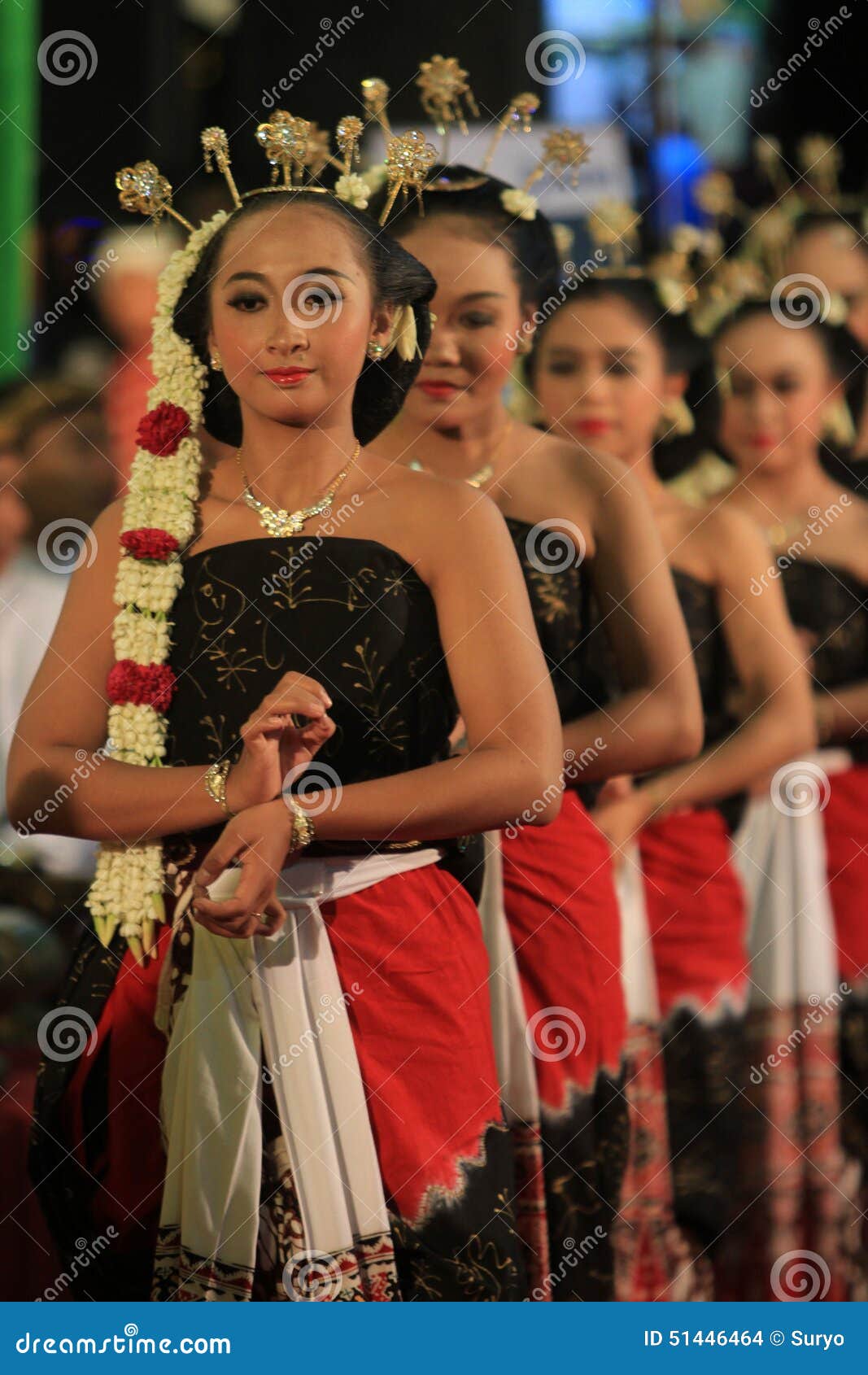 Dancers editorial stock image. Image of java, dance, presenting - 51446464