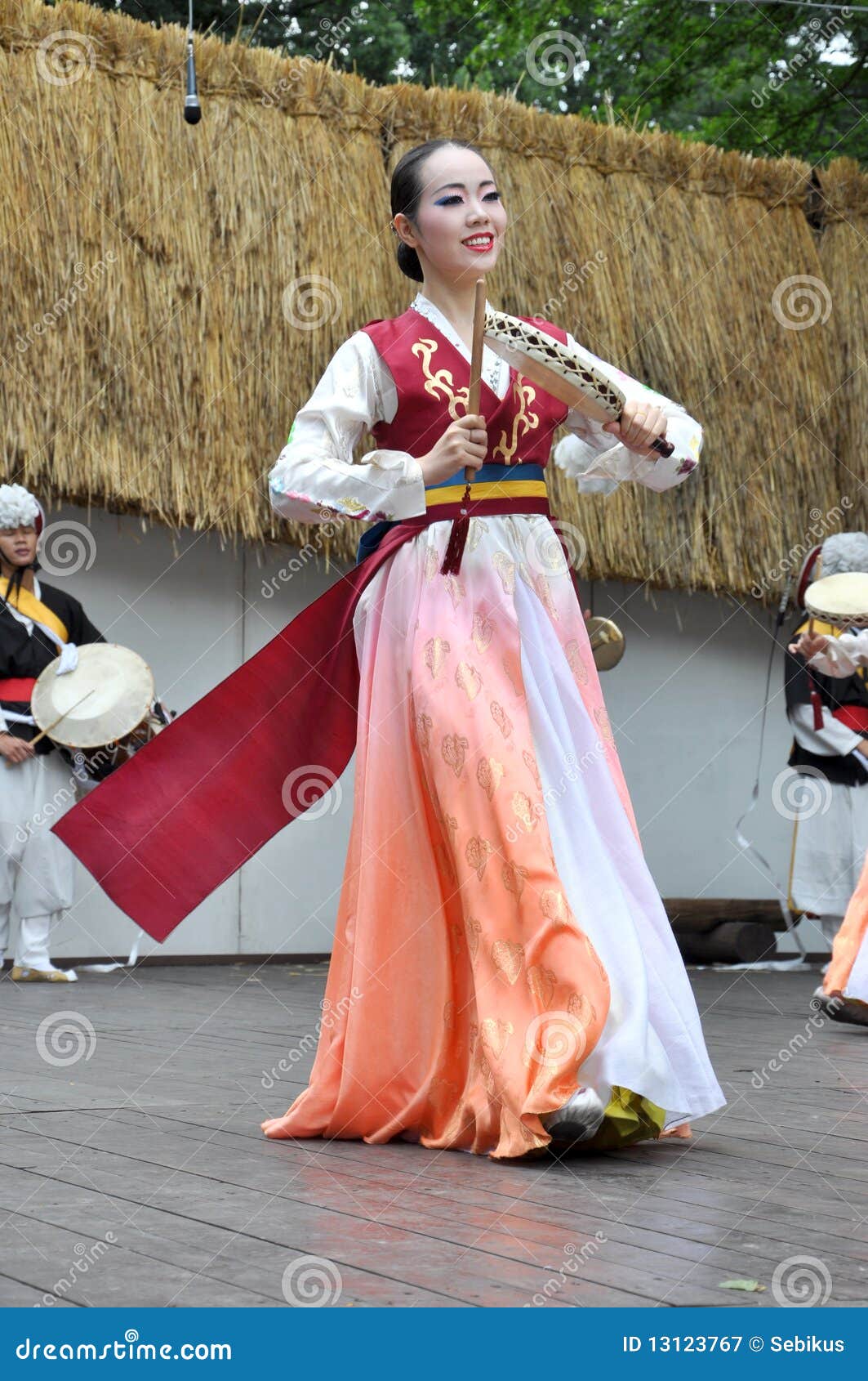 Dancers, Society for Korean Dance Education Editorial Photography ...