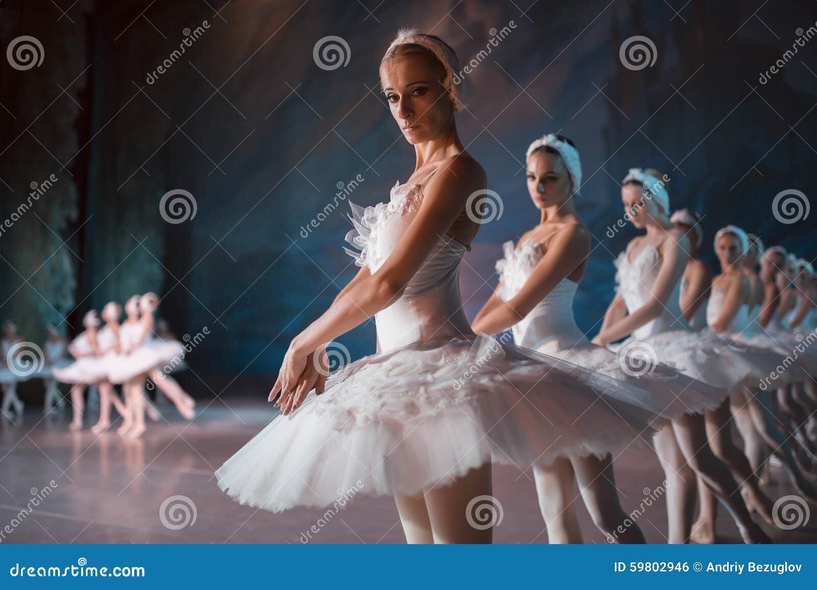 Dancers in White Tutu Synchronized Dancing Editorial Photo - Image of ...