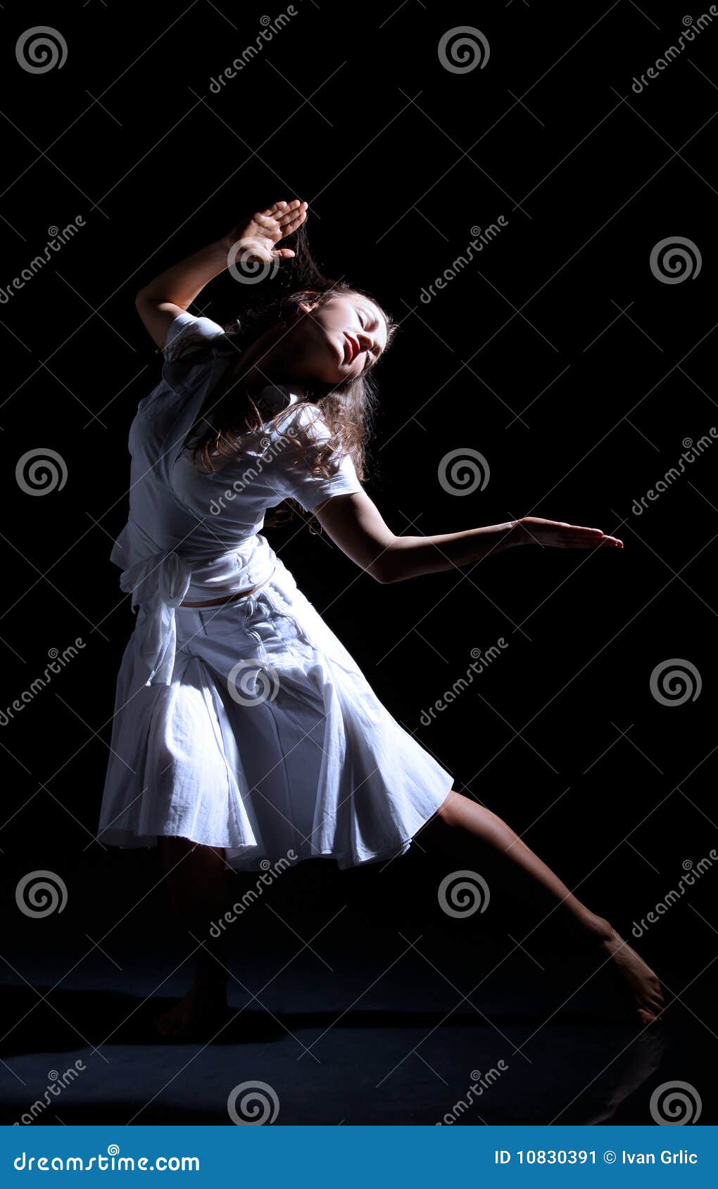 Dancing stock image. Image of female, figure, beauty - 10830391