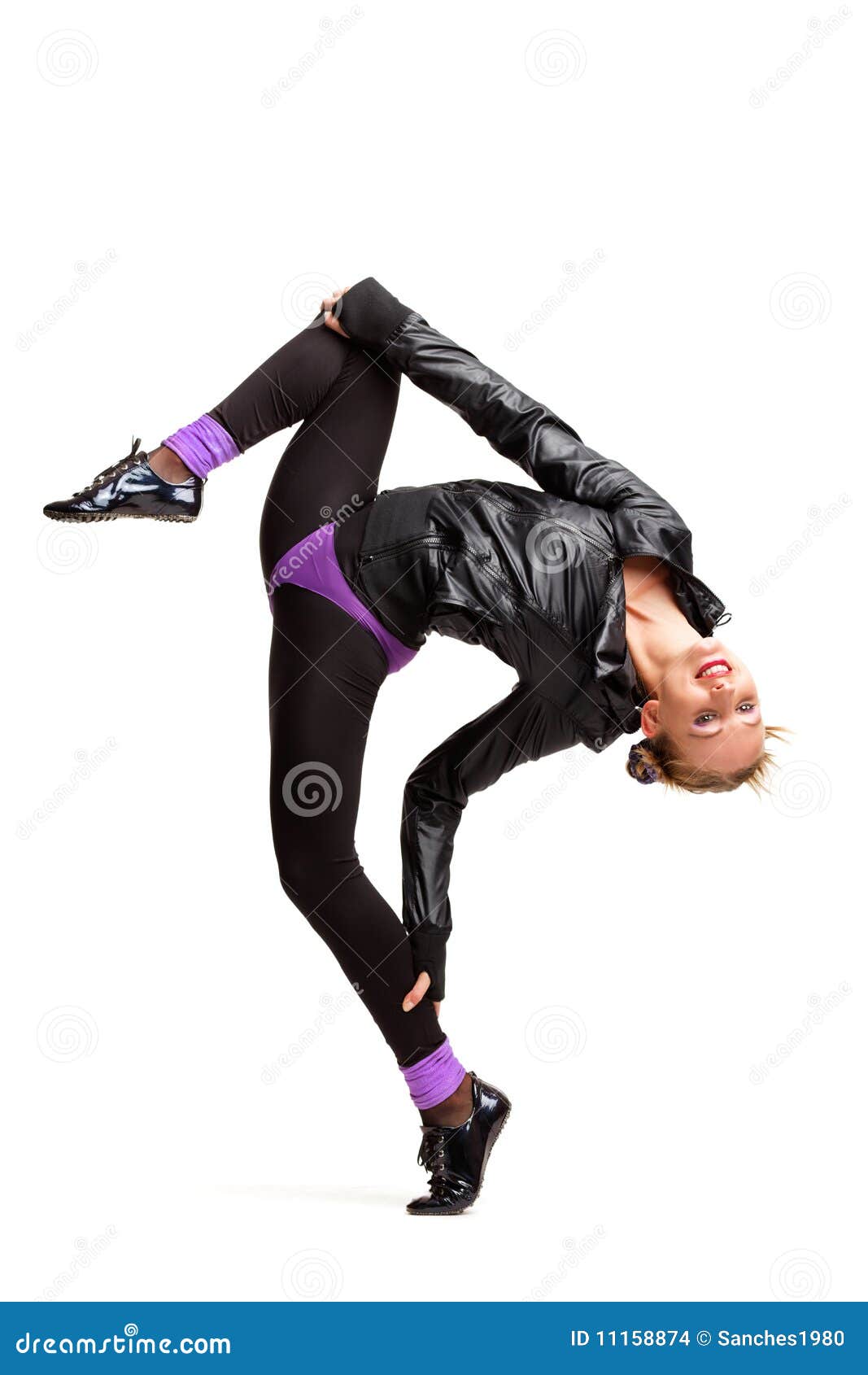 Dancing stock photo. Image of female, cool, agility, dancer - 11158874