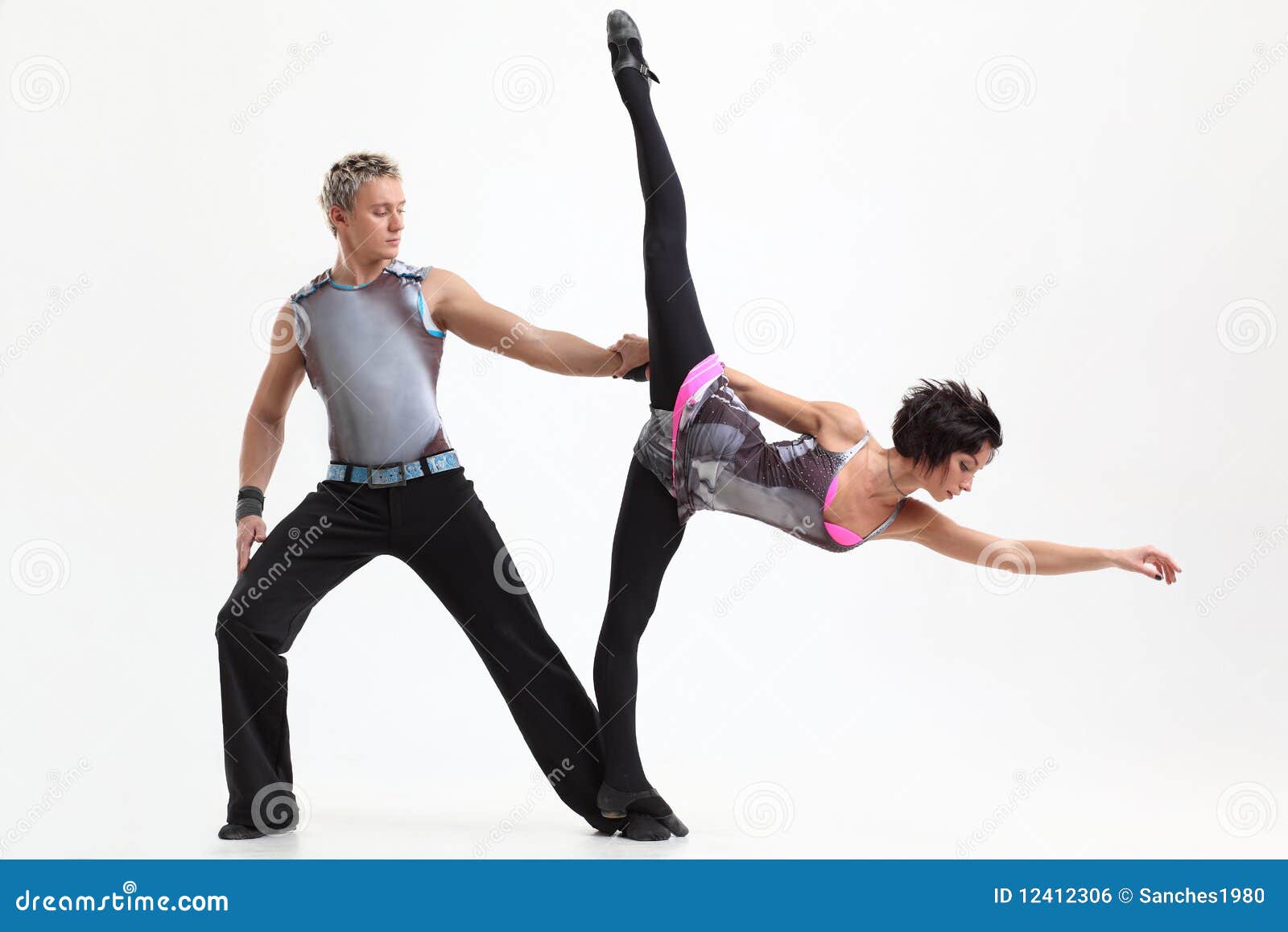 Dancing stock photo. Image of adult, physical, exercising - 12412306