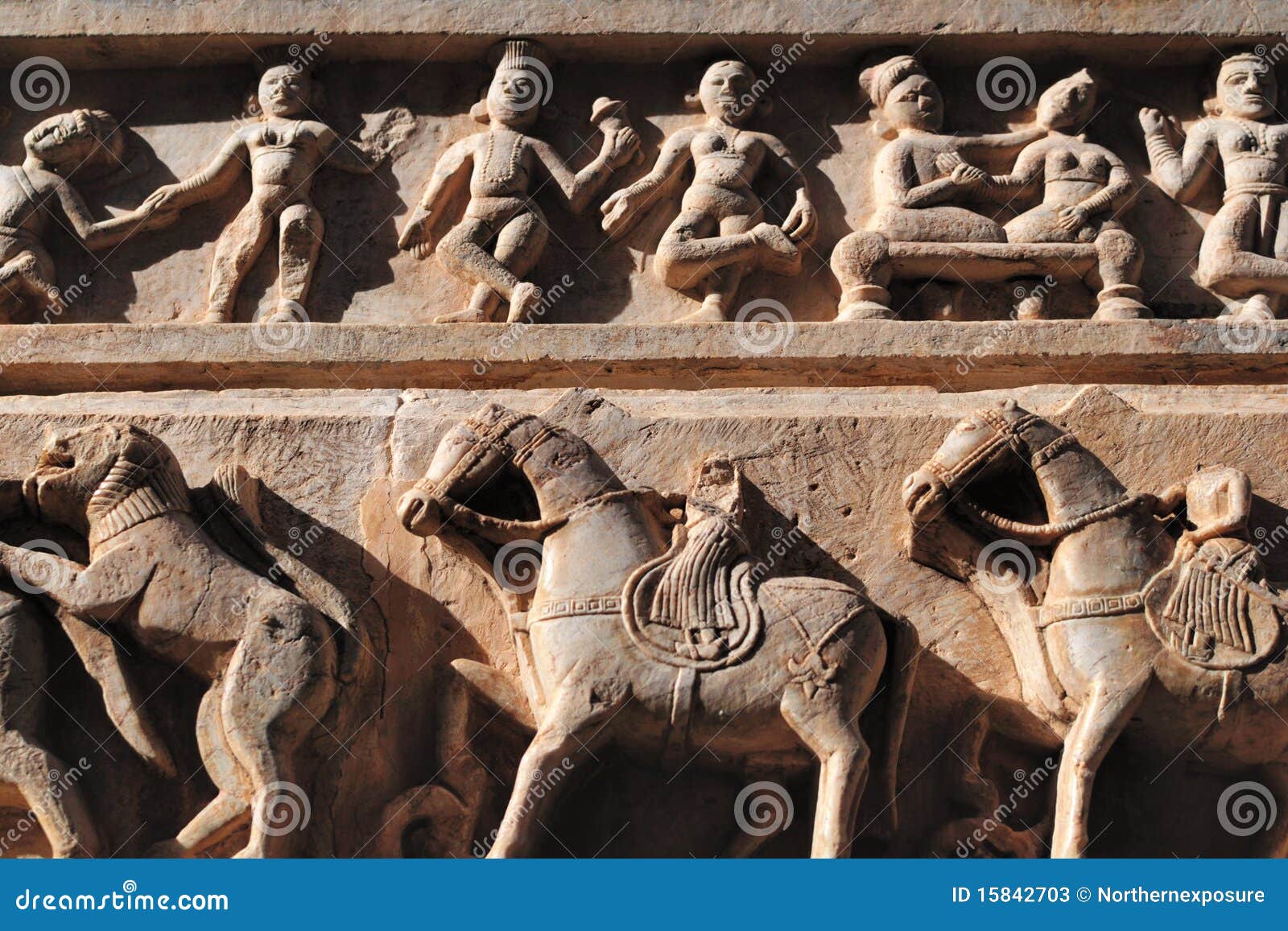 Dancing Apsaras stock image. Image of marble, discovery - 15842703