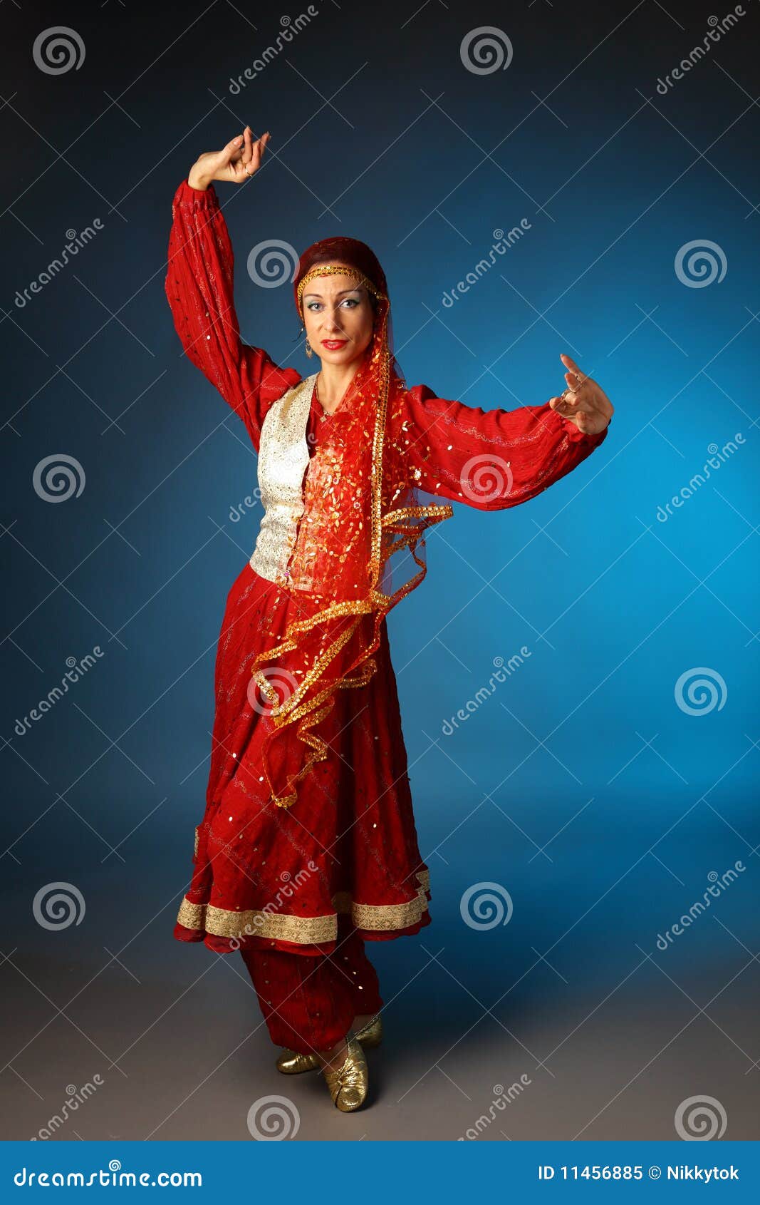 Dancing asian woman stock image. Image of eyes, beautiful - 11456885