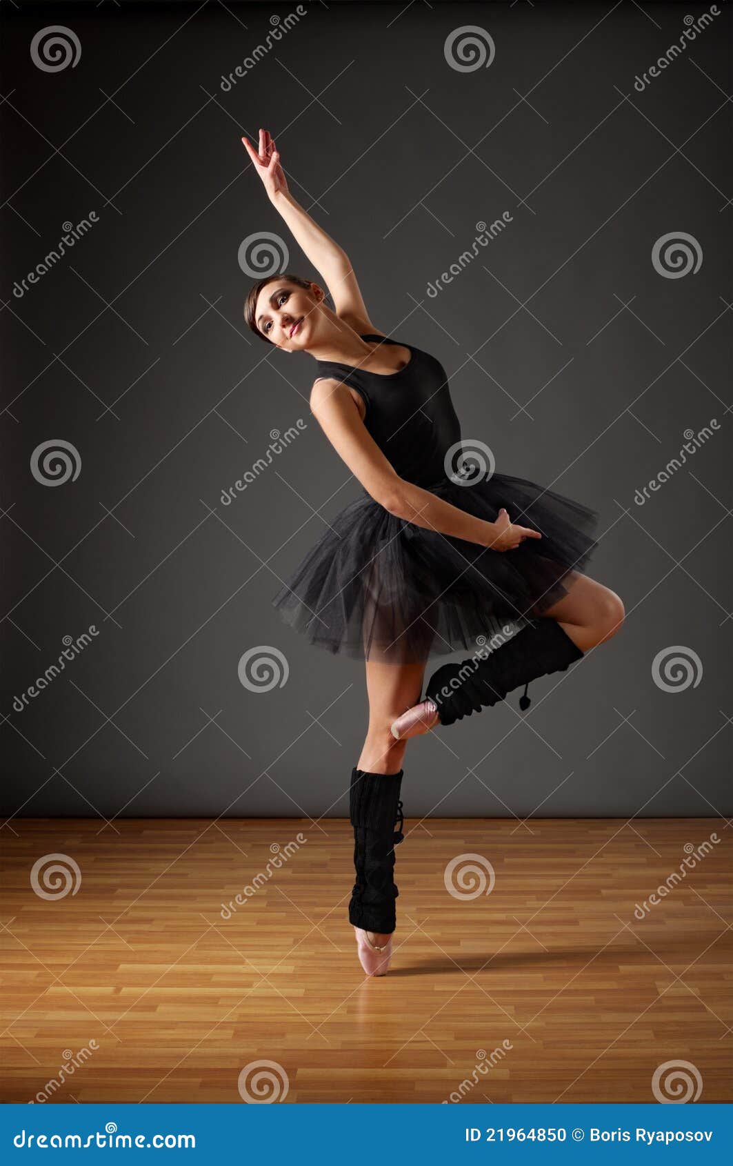 Dancing ballerina stock photo. Image of performer, gaiters - 21964850