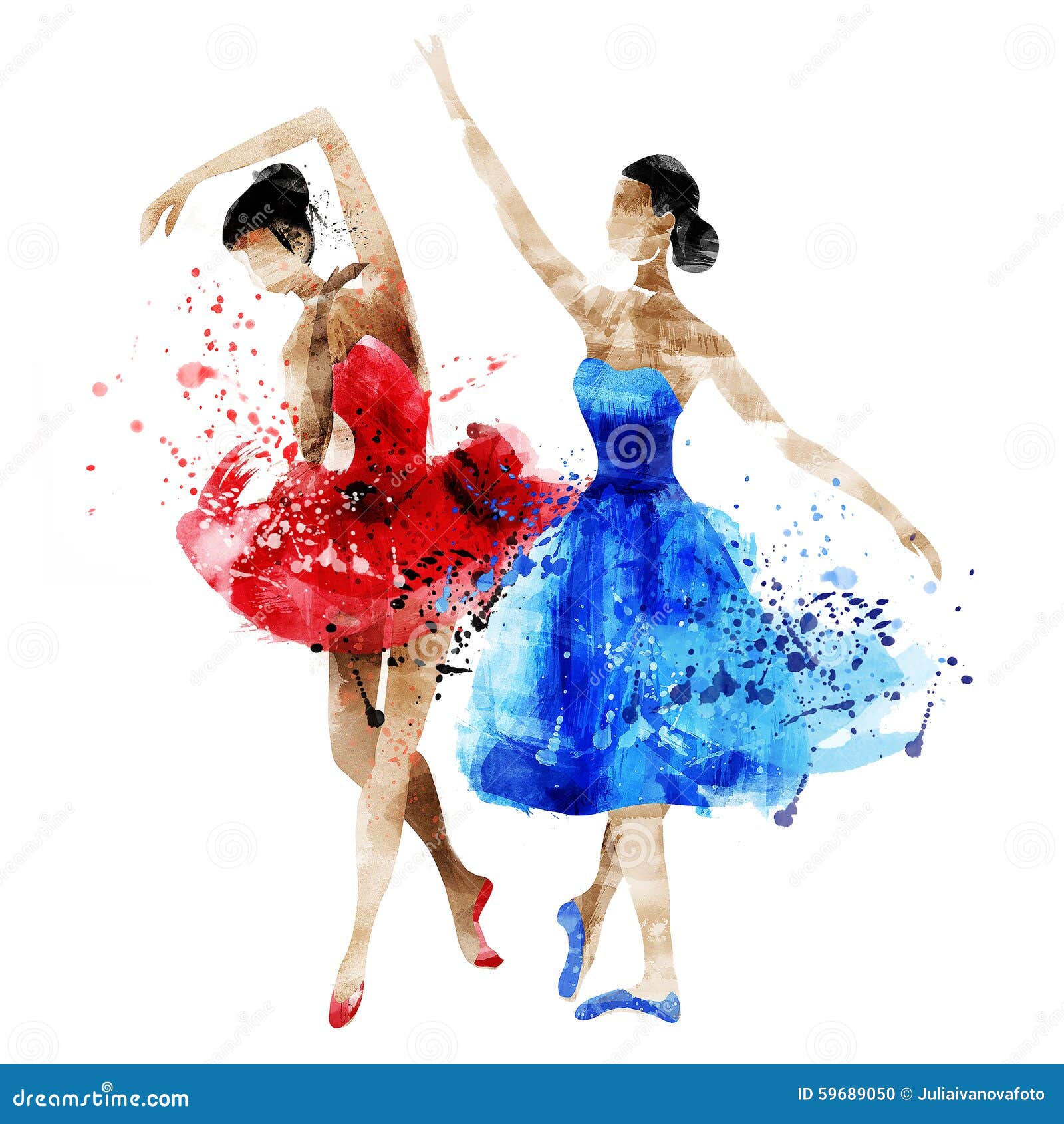Dancing Ballerina Watercolor Beautiful Watercolor Stock Illustration ... Dancing Ballerina Watercolor Beautiful Watercolor Stock Illustration ...
