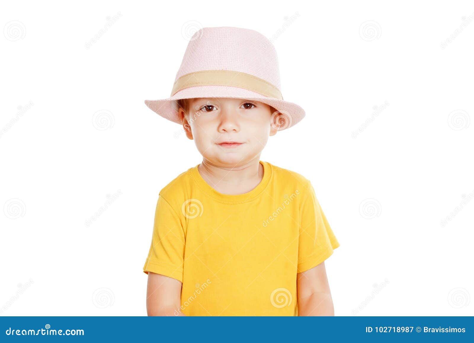 Dancing Boy in the Hat Isolated on White Stock Image - Image of action ...