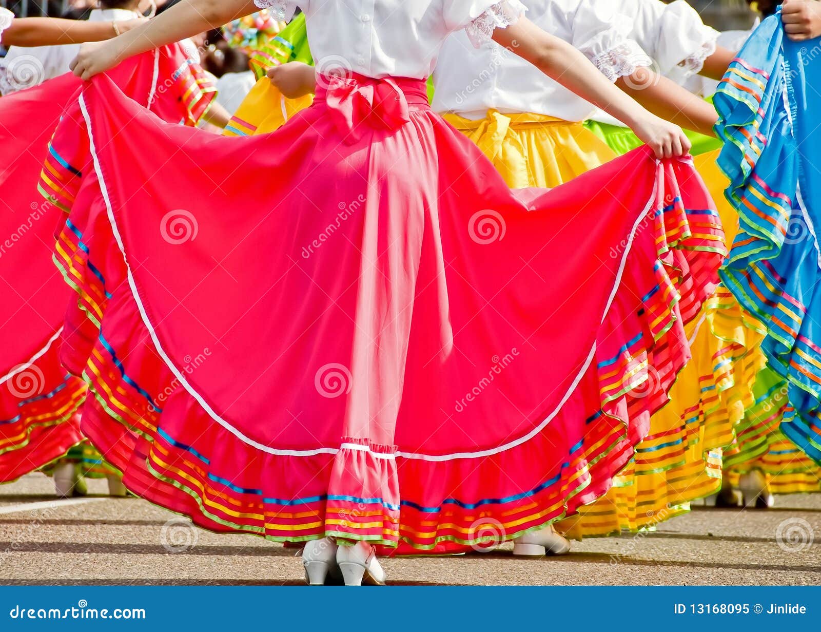 Dancing with bright colors stock image. Image of hand - 13168095