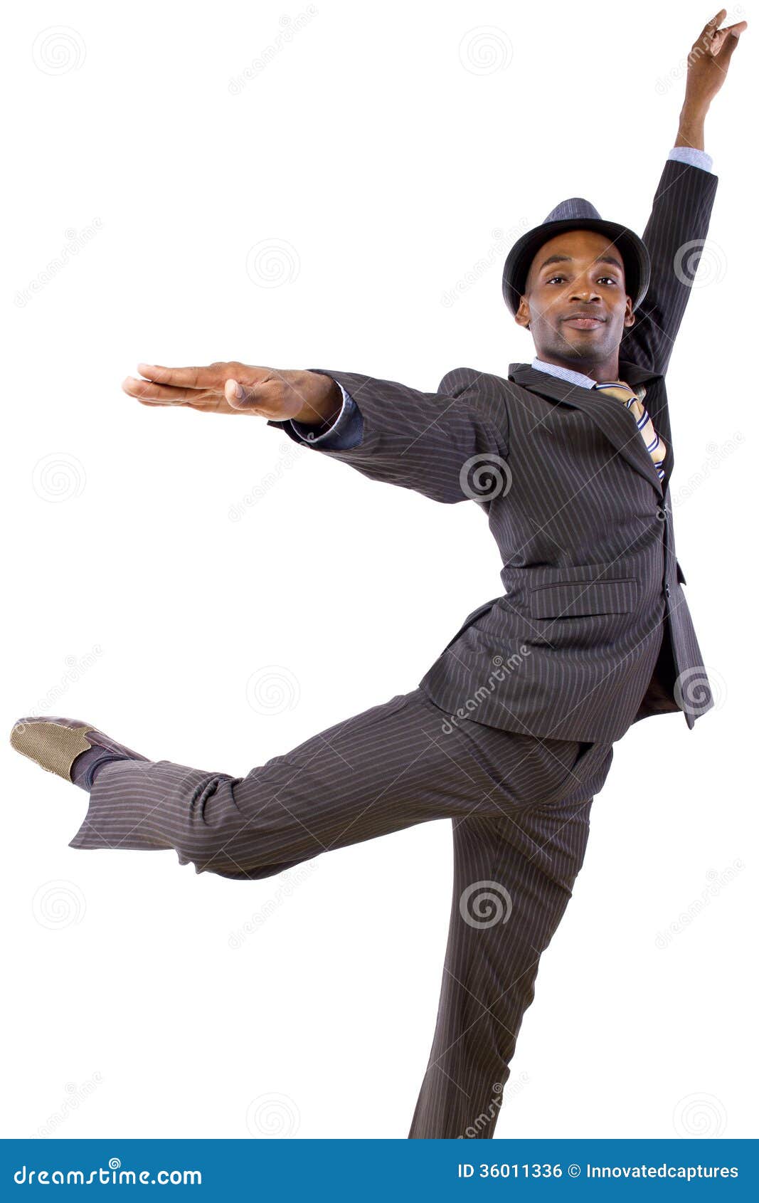 Dancing Businessman stock photo. Image of corporate, executive - 36011336