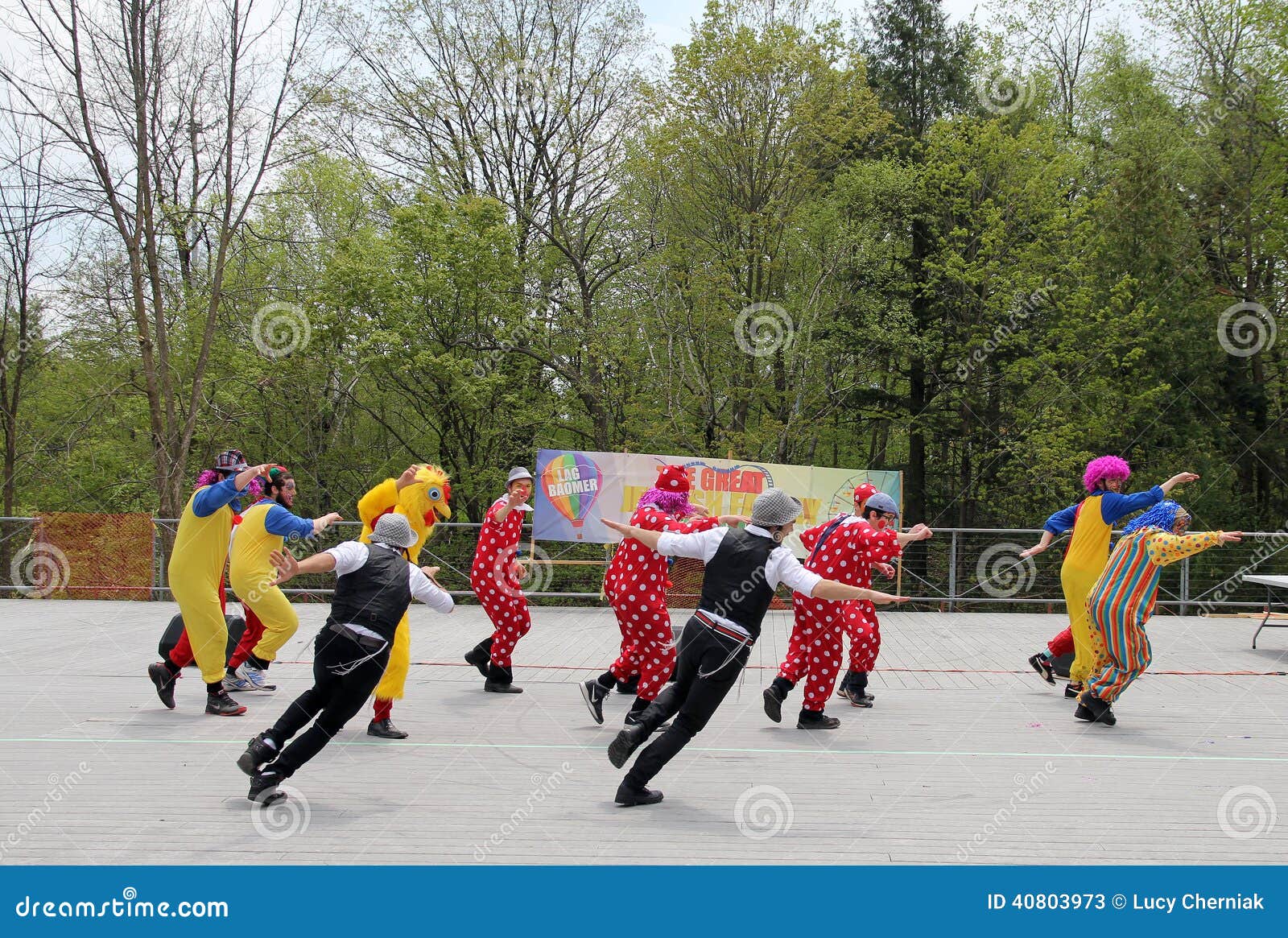 Dancing Clowns editorial stock photo. Image of people - 40803973