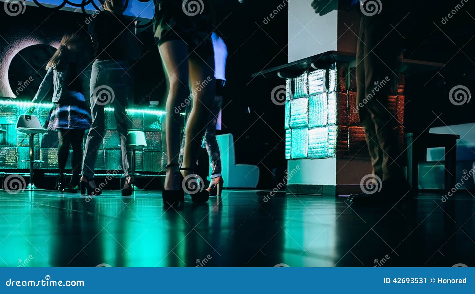 Dancing in club stock image. Image of club, motion, nightclub - 42693531