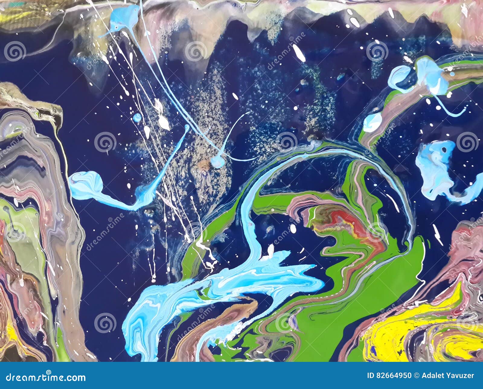 Dancing Colors Royalty-Free Stock Image | CartoonDealer.com #82664950