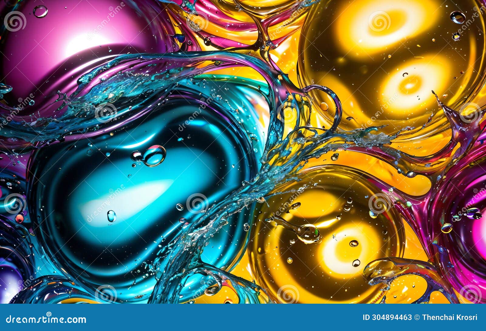 Dancing Colors Exploring Abstract Art and Fluid Dynamics through Macro ...