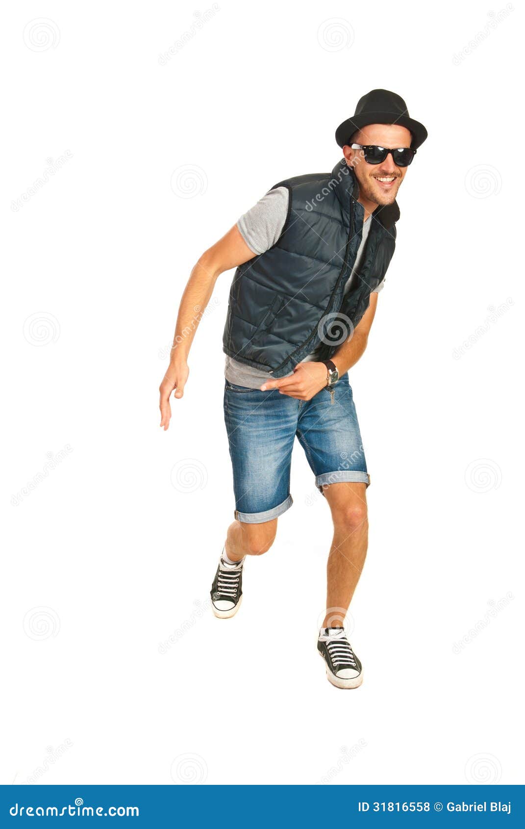 Rapper Posture Royalty-Free Stock Photography | CartoonDealer.com #10226663