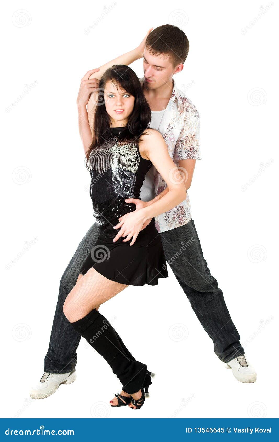 Dancing couple stock image. Image of background, play - 13546645