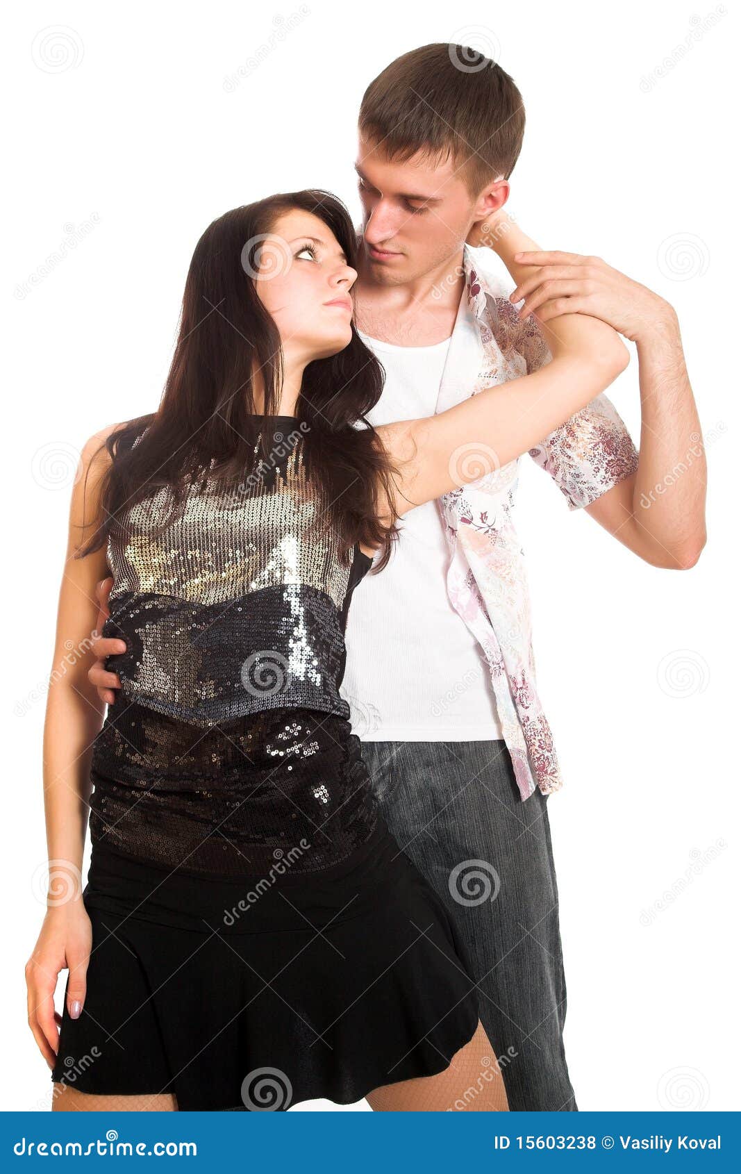 Dancing couple stock photo. Image of carefree, hair, expressive - 15603238