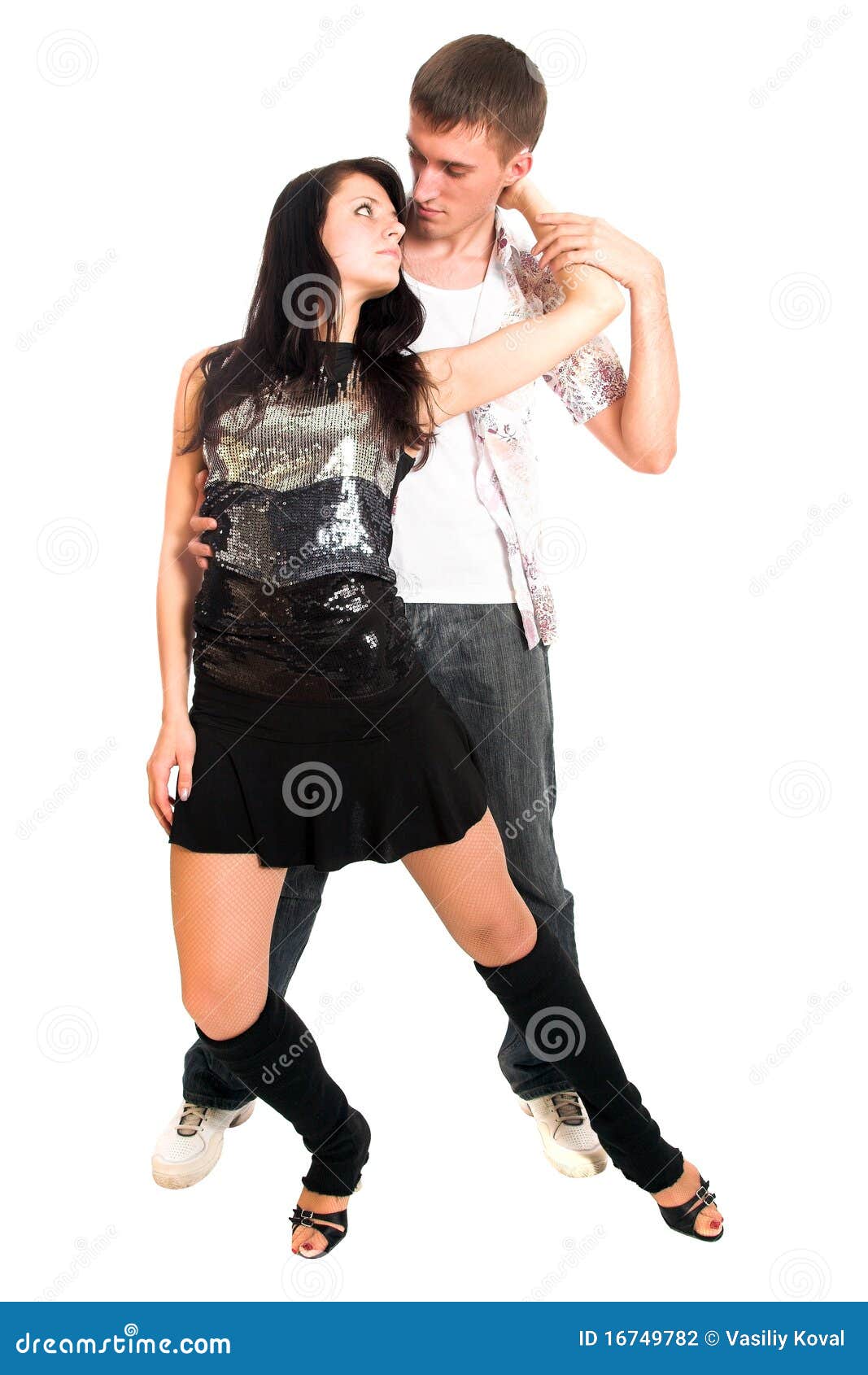 Dancing couple stock photo. Image of background, female - 16749782