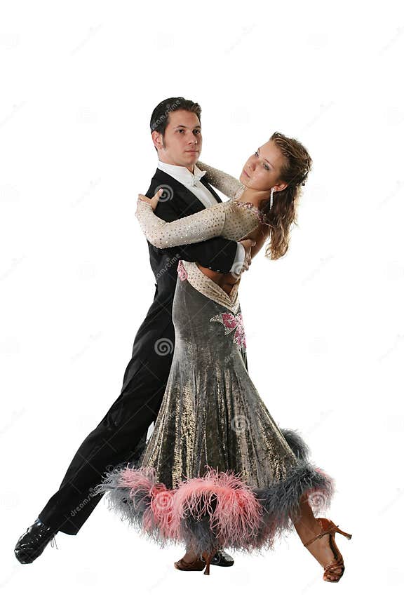 Dancing couple stock image. Image of balance, partners - 3709985