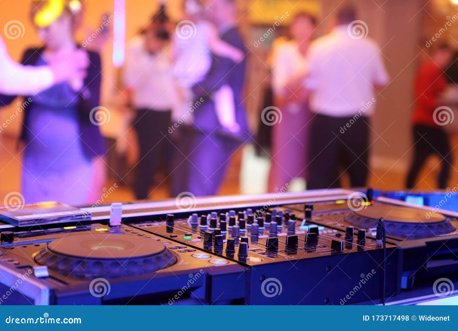 Dancing Couples during Party or Wedding Celebration Stock Photo - Image ...
