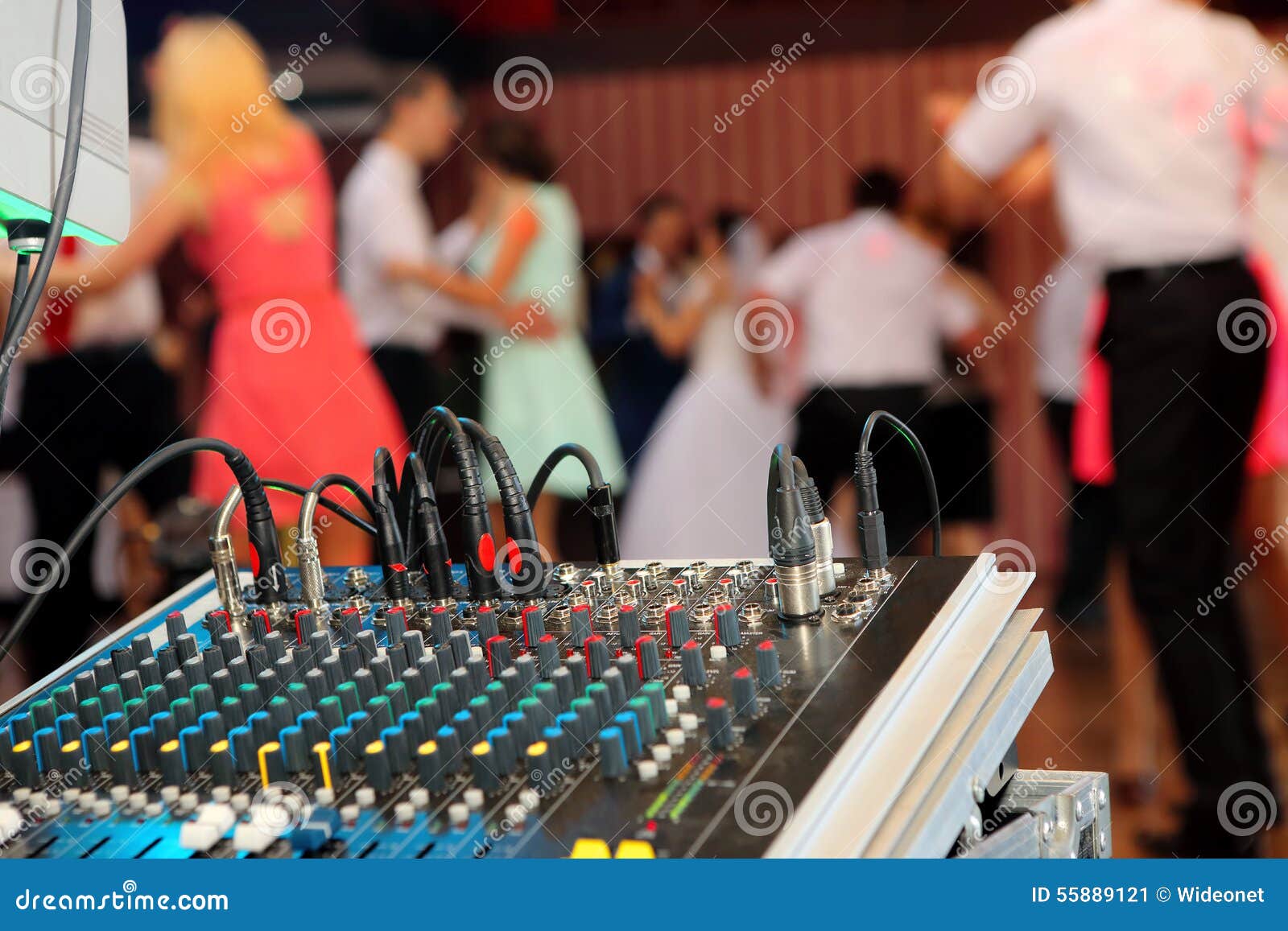 Dancing Couples during Party or Wedding Celebration Stock Image - Image ...